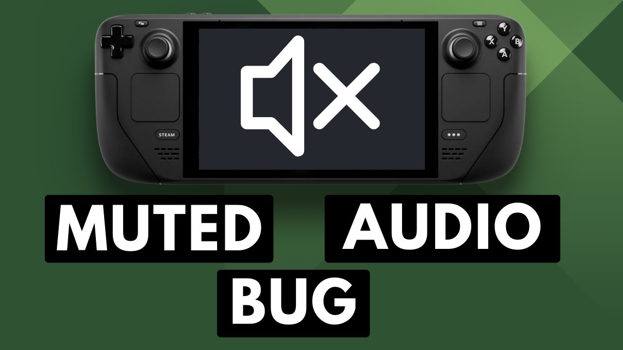 Quick Fix for Steam Deck with Muted Audio Issues in Gaming Mode - YouTube