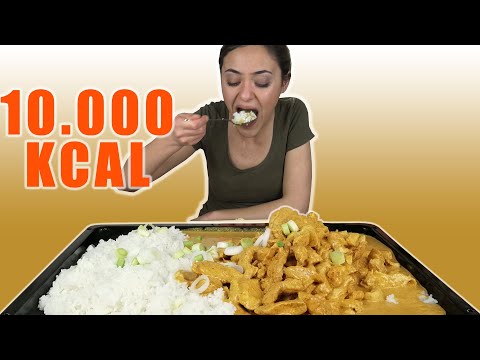 MATT STONIE GİBİ YEMEK 4!-Massive Indian Curry Platter(10.000+ Kalori)