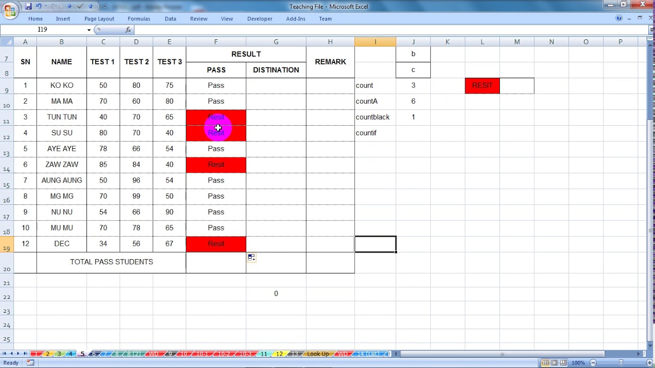 11. Chapter (3) Logical Functions by Sir Pyae Phyo Zaw (Myanmar) - YouTube