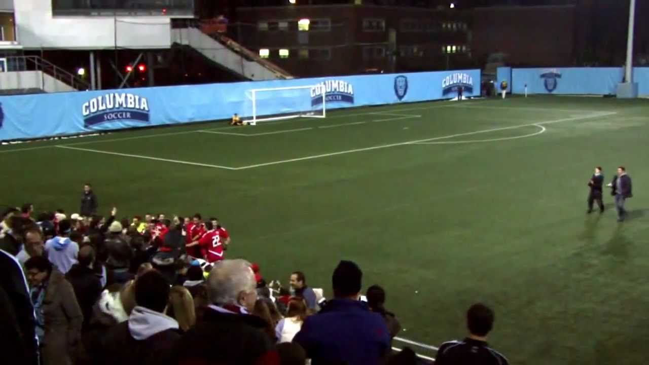 Cornell Men's Soccer Celebrates Ivy League Title - YouTube