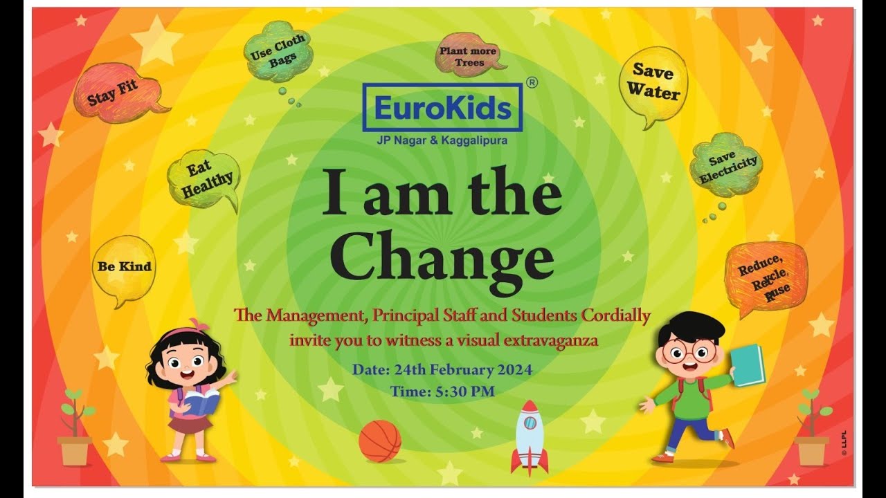 I am the Change , Principal Staff and Students Cordially invite you to ...