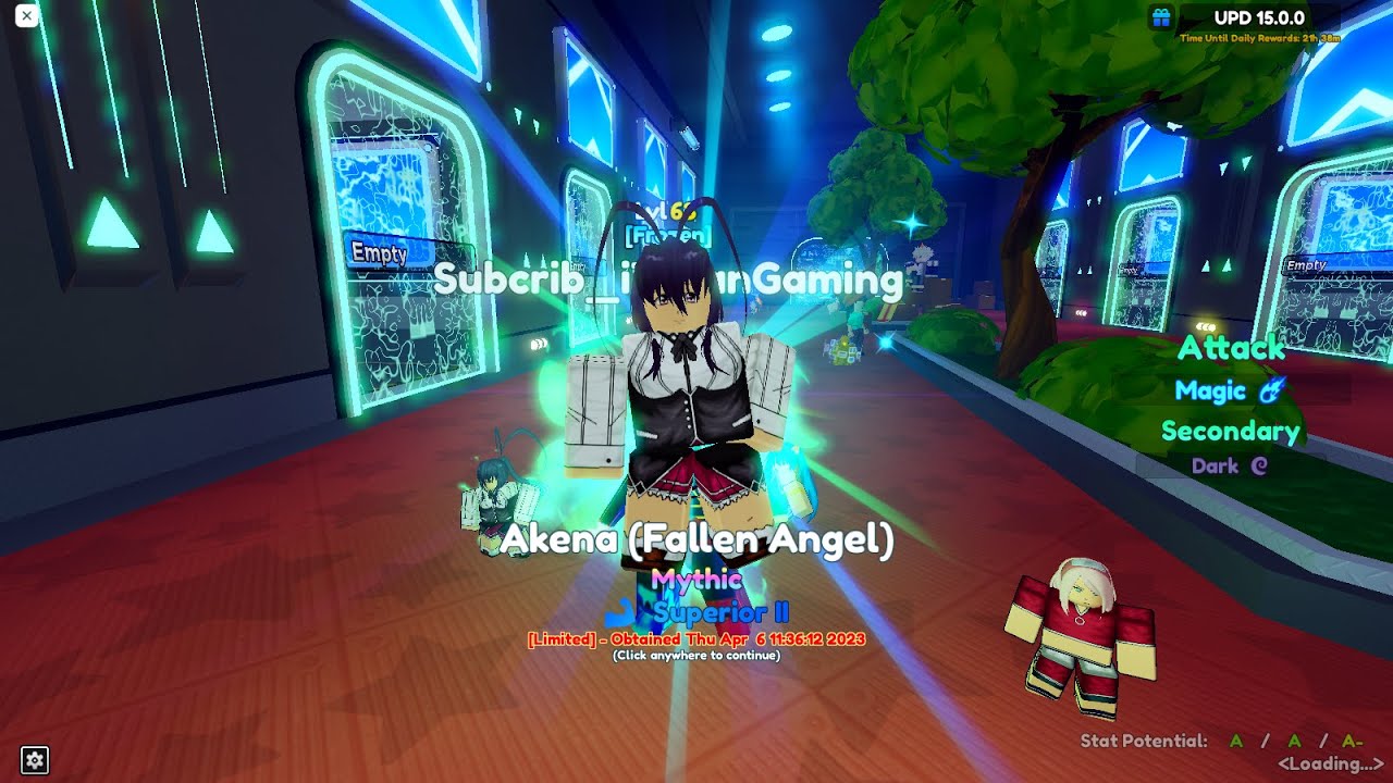 Showcase my akena evo with superior and Anime Adventure like and ...