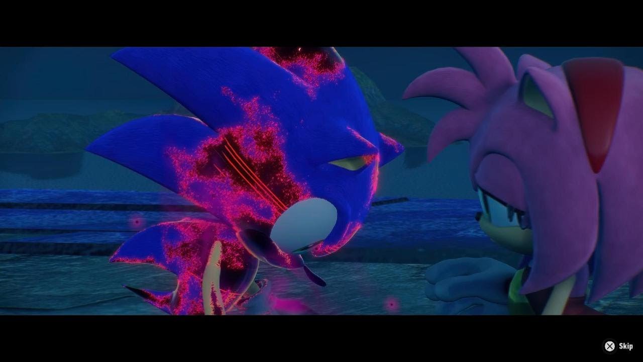 SONIC FRONTIERS corruption.. - YouTube