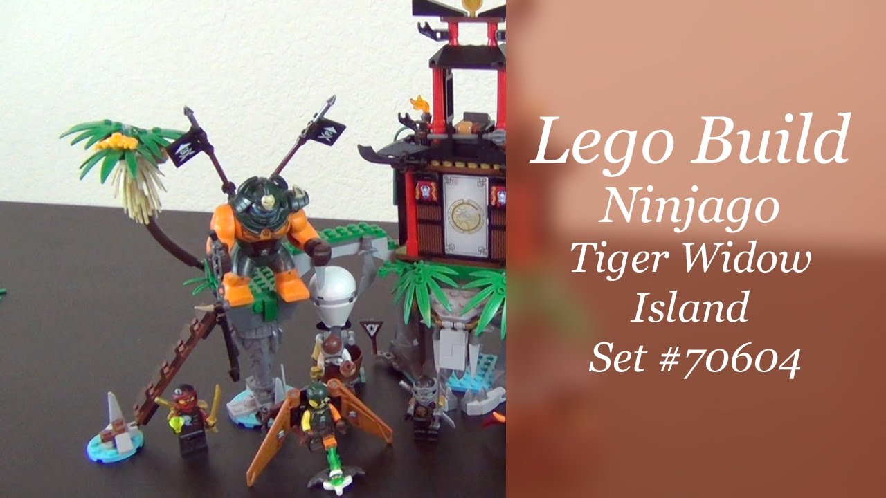 Let's Build - LEGO Ninjago Tiger Widow Island Set #70604 - YouTube