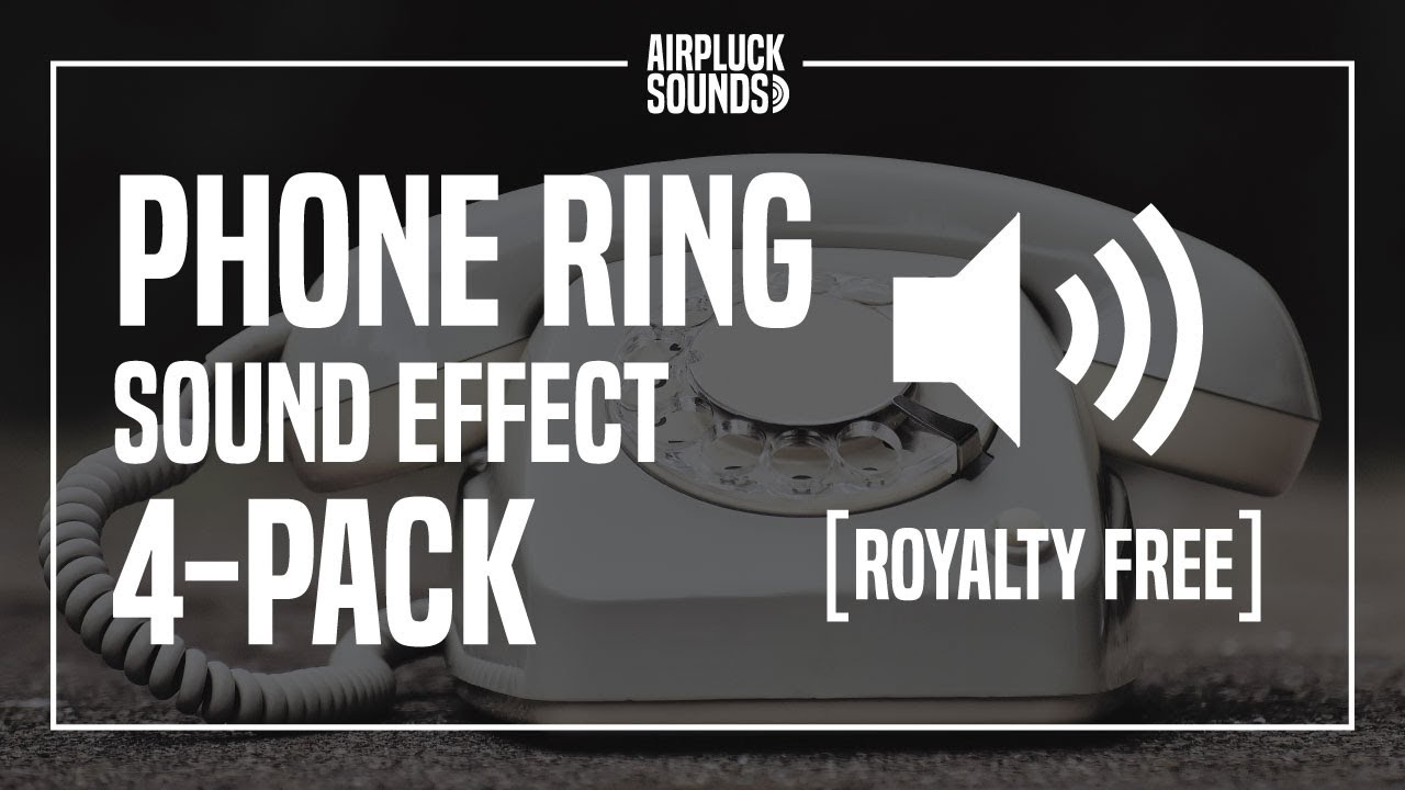Classic Phone Ring Sound Effects SFX for Filmmaking | No Copyright ...