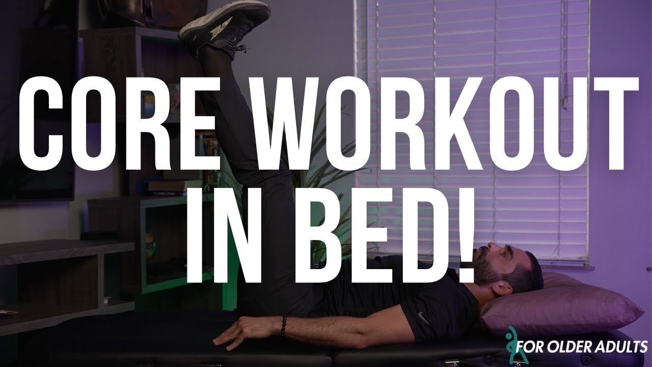 Core Workout in Bed For Seniors with Coach Russo - YouTube