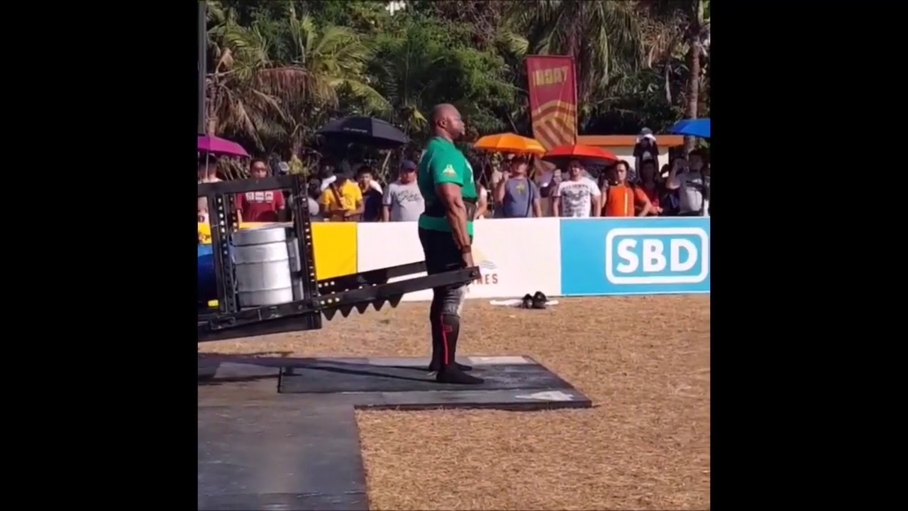 Mark Felix Deadlift WSM 2018 - Heat 4 - YouTube