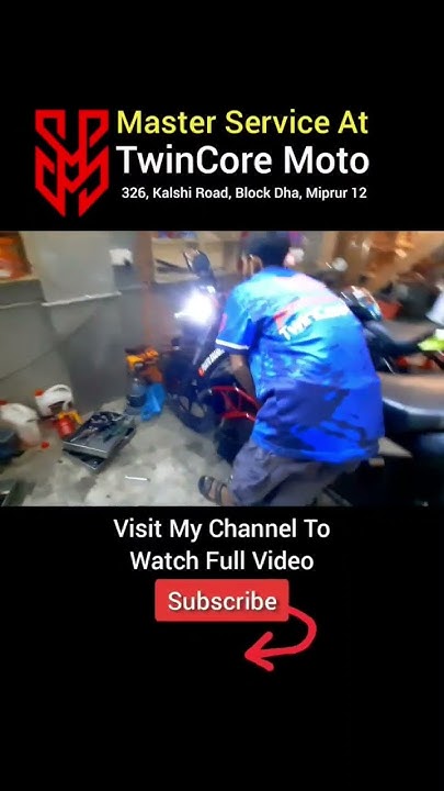 Apache RTR 4V DD Refresh Master Service 2023 TwinCore Moto Mirpur Bike Wash Carburettor Clean ...