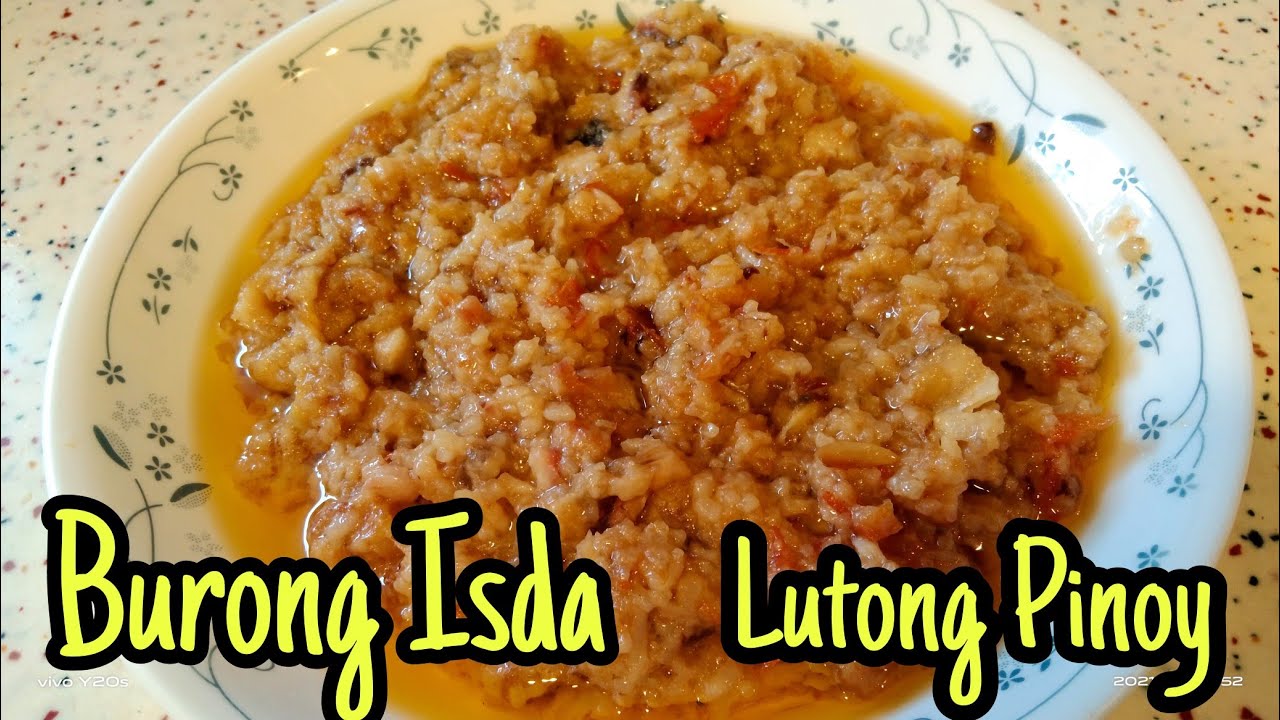 Paano magluto ng Burong Isda./How to cook Burong Isda.Lutong Pinoy ...