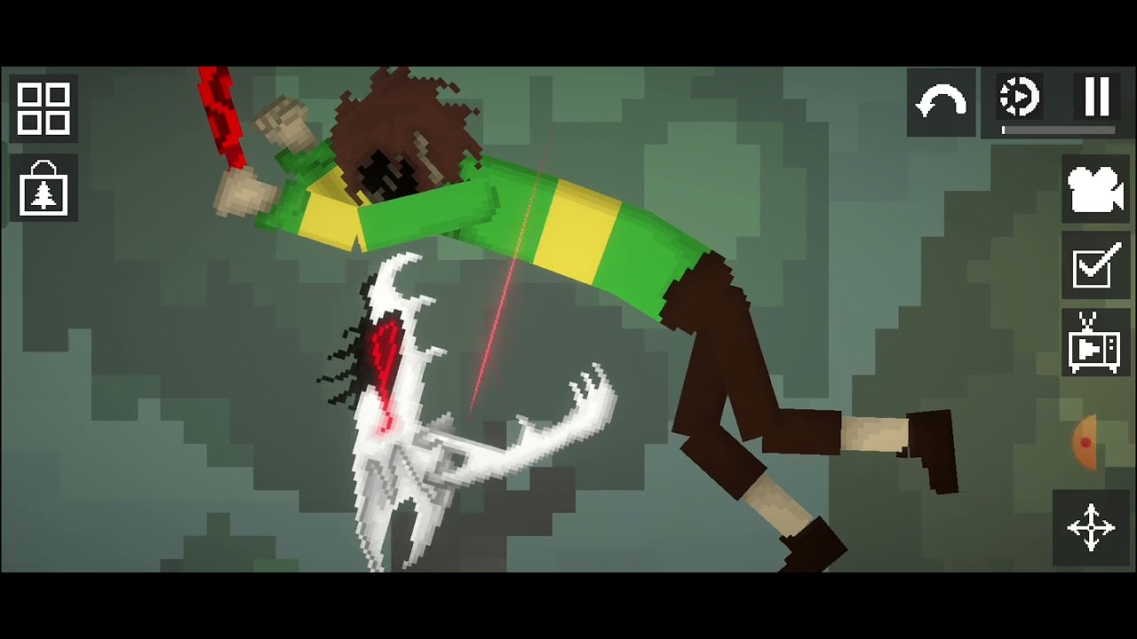 VHS Sans Vs Chara - YouTube