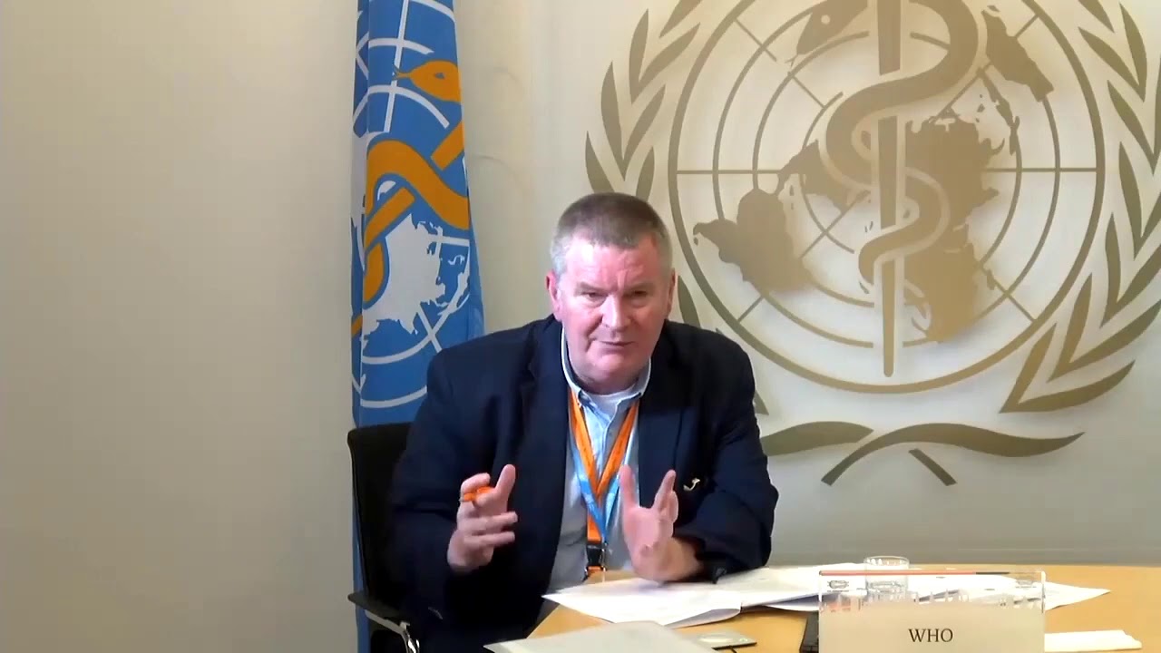 Remarks from WHO's Dr Michael Ryan at World Economic Forum event on May ...