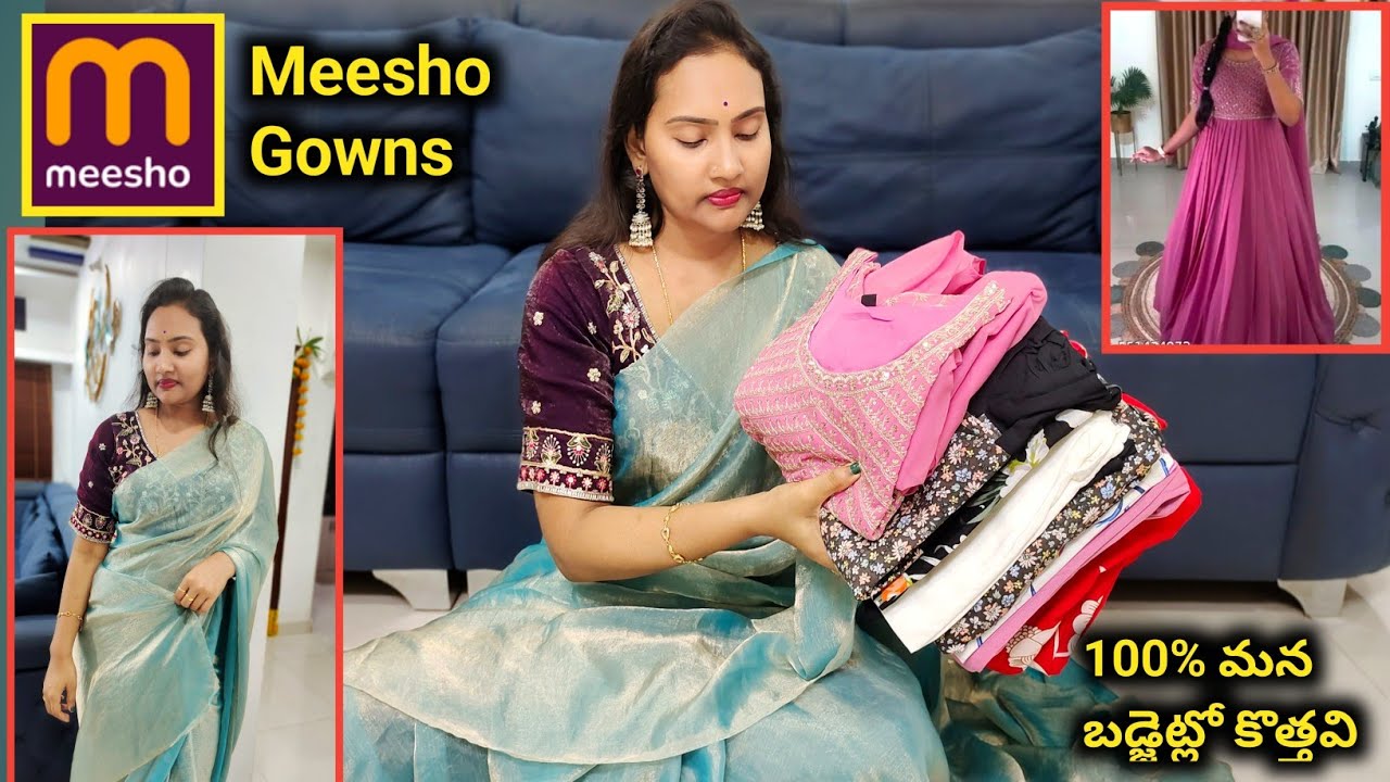 Meesho Gowns 👌 Party wear & stylish wear collections #meesho ...