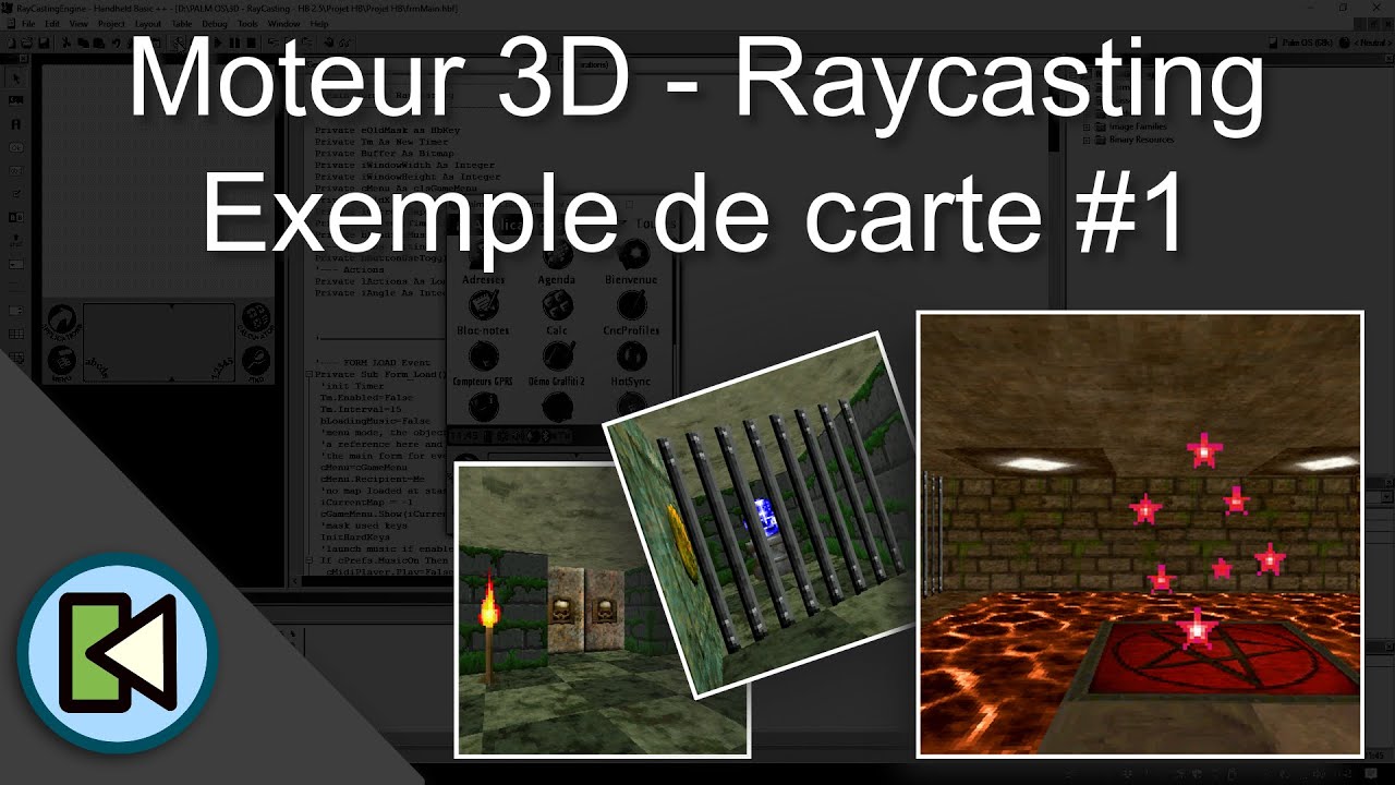 Moteur Raycasting - Map 1 | Palm OS - YouTube