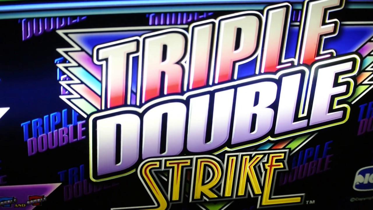 Triple Double Strike Quarter Slot Machine - YouTube