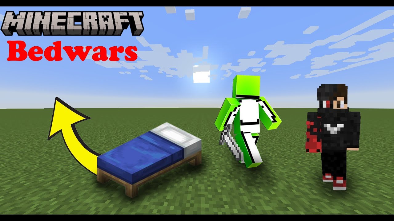 playing BEDWARS in HYPIXCEL server is super FUN - YouTube