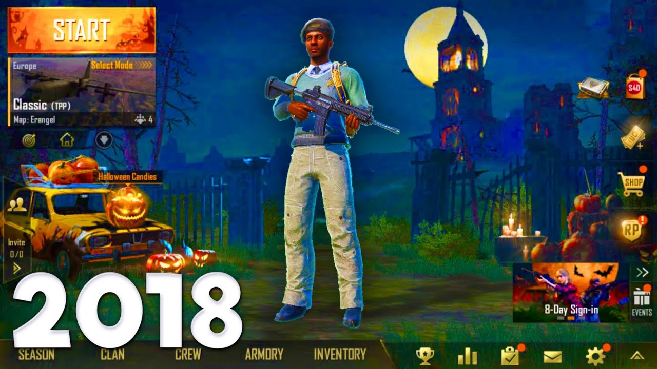 MY 1st SKIN in PUBG MOBILE 🥺 2018 - YouTube