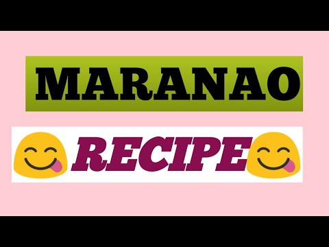 How to cook MARANAO RECIPE😋😌😪😂 - YouTube