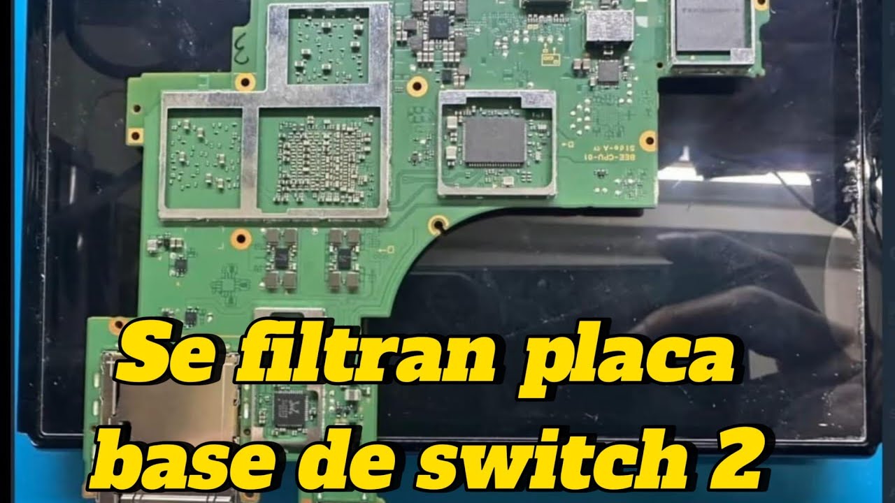 Se filtran placas base de nintendo switch 2 y su potencia - YouTube