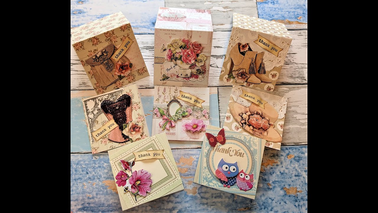 Miniature & Mini Slimline Cards - YouTube