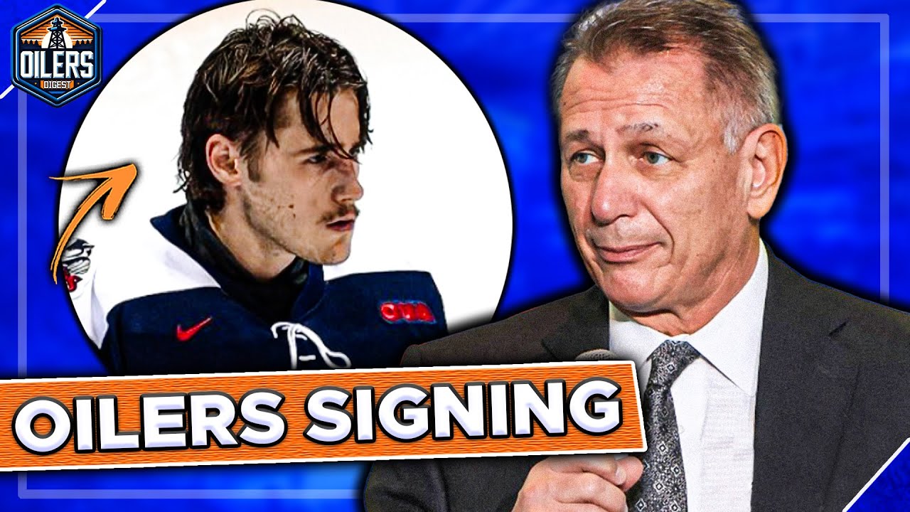 Oilers make SNEAKY good signing... - SURPRISING Oilers trade plan ...