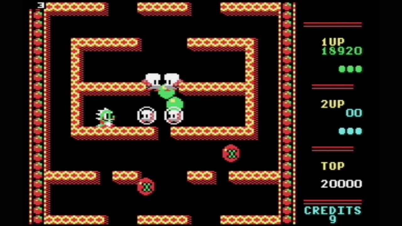Bubble Bobble C64 Remastered - WIP 3 - New sprites! First test - YouTube