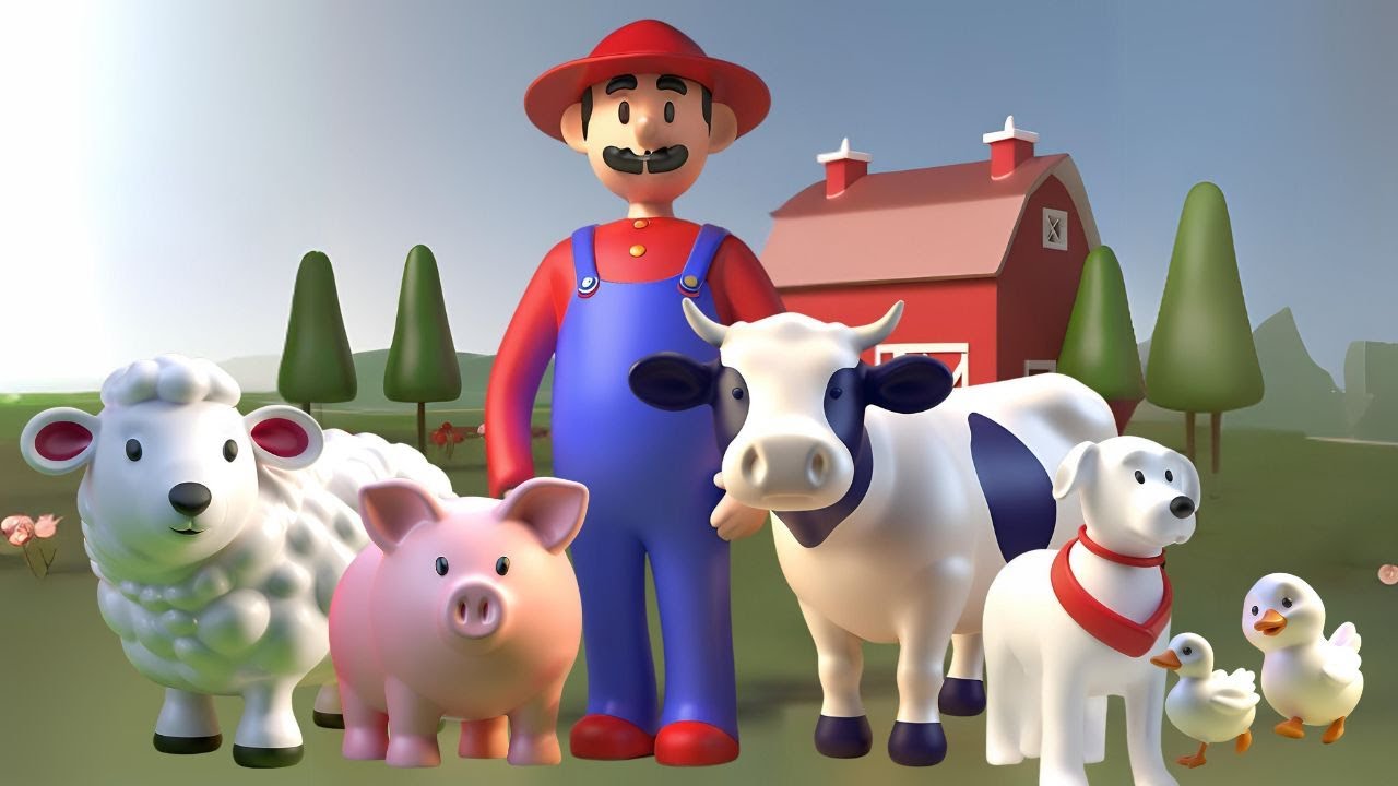 Old MacDonald Had A Farm | Funfinity TV Nursery Rhymes | Singalong | Kids - YouTube