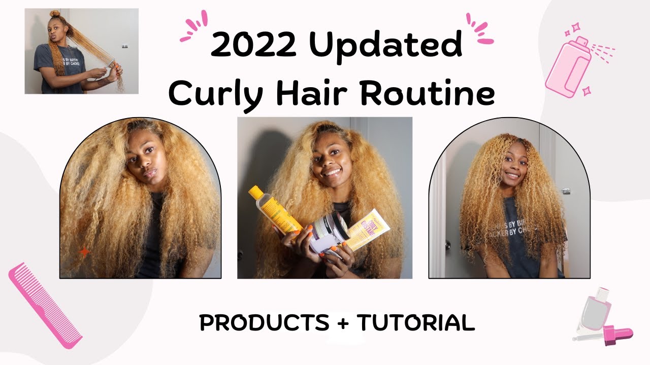 MY DETAILED CURLY HAIR ROUTINE 2022 | HAIR PRODUCTS BREAK DOWN - YouTube