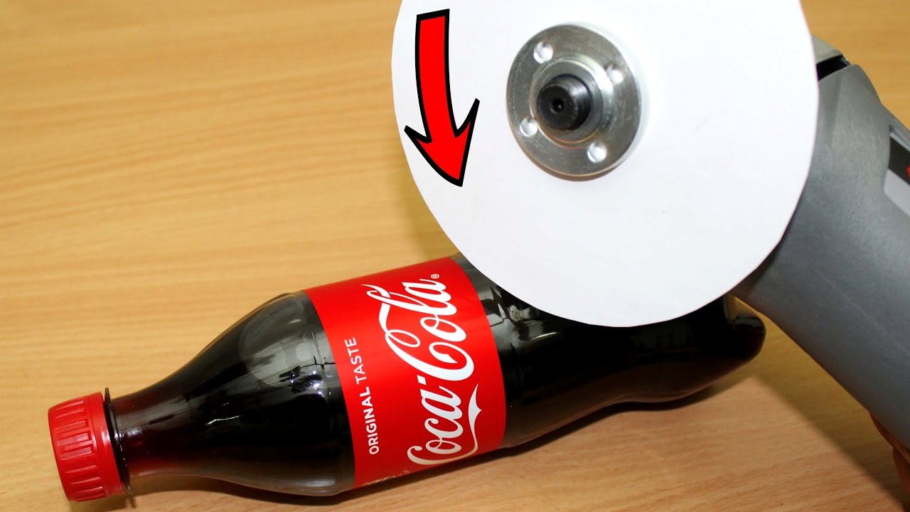 EXPERIMENT Can you cut COCA COLA with PAPER?! - YouTube