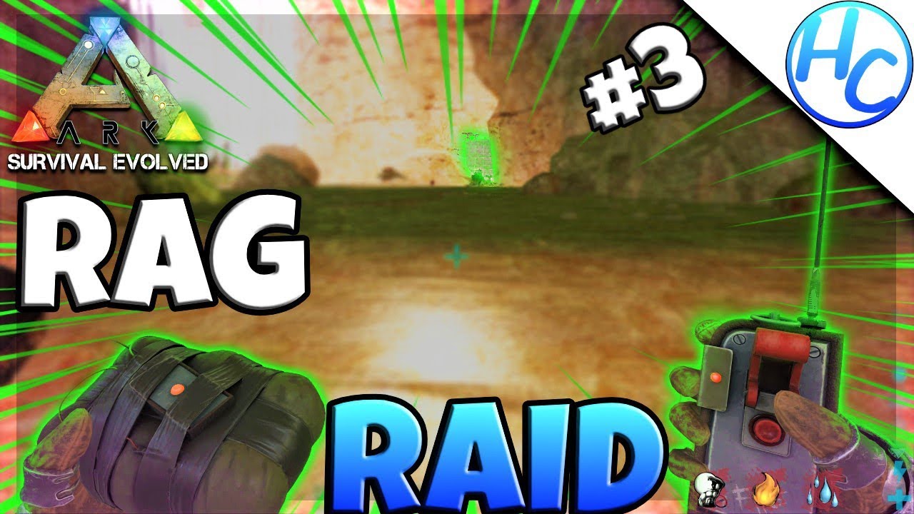 EASY RAIDING ON RAGNAROK! (Ark ragnarok raid) | Ark modded pvp #3 - YouTube