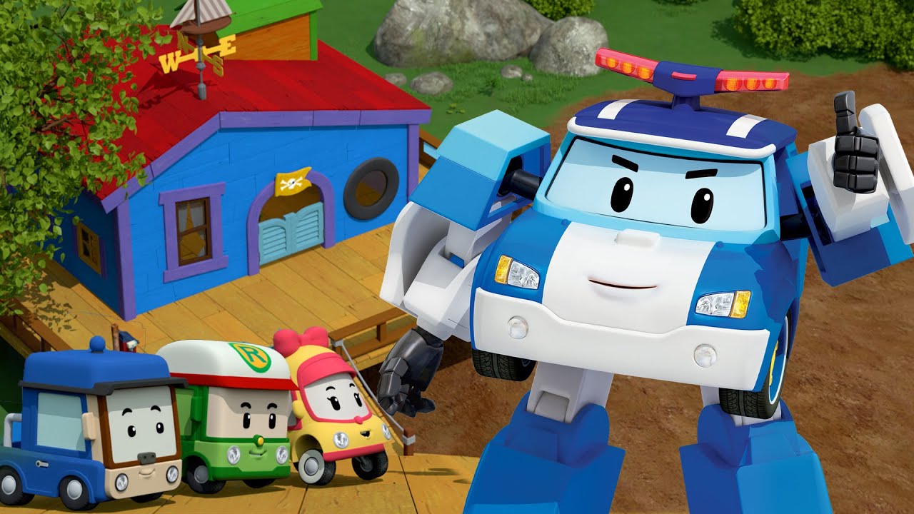 Our Secret Base🚩 | Robocar POLI Nursery Rhymes | Kids Song | Best Song ...