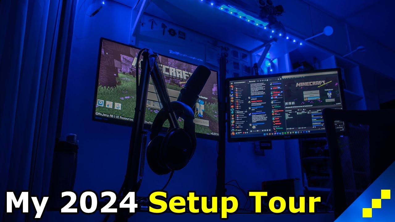 My 2024 Gaming Setup for Gaming, Recording and Streaming! [Setup tour ...