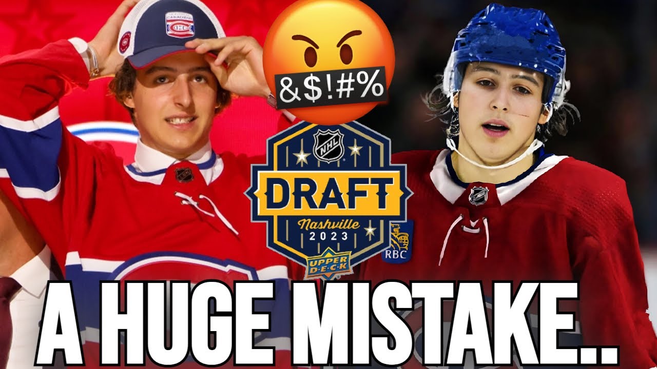 MY OPINION ON DAVID REINBACHER WITH THE HABS... 2023 NHL DRAFT MONTREAL ...