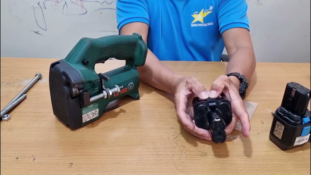 Máy Cắt Ty Ren Pin HITACHI CL10D - YouTube