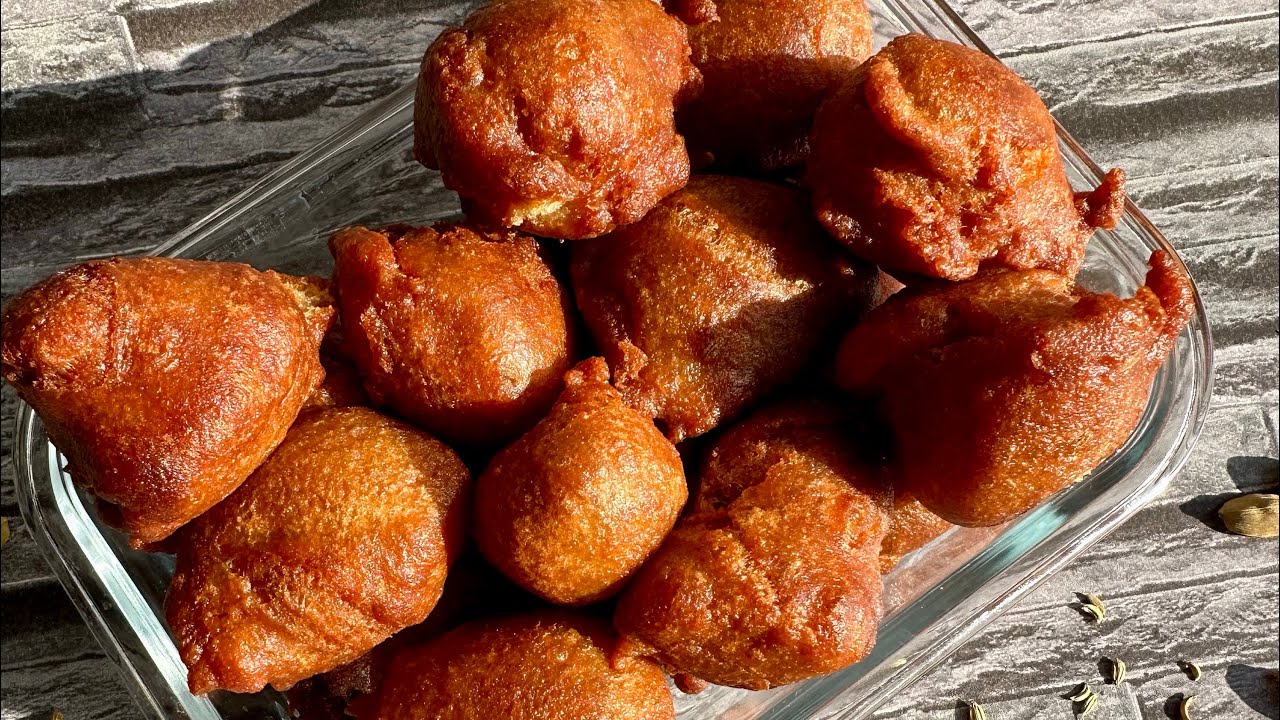 Gulgule recipe with jaggery|gud ke gulgule|gulgule recipe without sugar ...