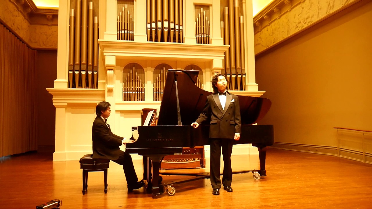 Bass-Baritone:Chunfeng Li Tchaikovsky Art Song- None But The Lonely ...