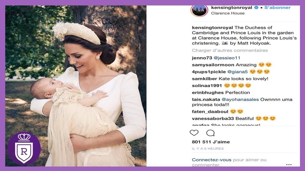 Baptême du prince Louis : Meghan Markle adresse un geste tendre et ...