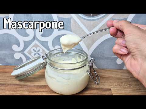 Mascarpone selber machen 😍 aus nur 2 Zutaten | Einfach, cremig & deutlich günstiger #334