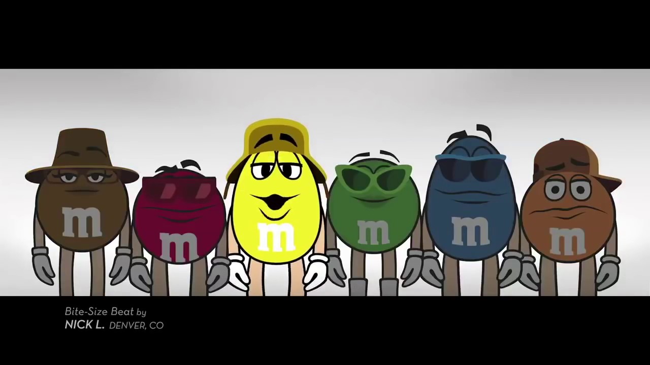 Incredibox m&m (bite sized beats) commercial 2017 - YouTube