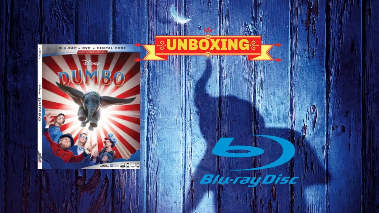DUMBO.(2019)BLU RAY UNBOXING - YouTube