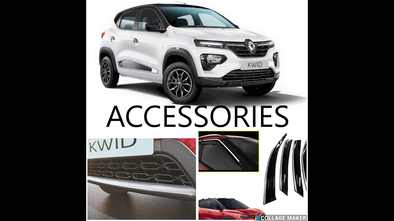 RENAULT KWID ACCESSORIES | ACCESSORIES FOR RENAULT KWID - YouTube