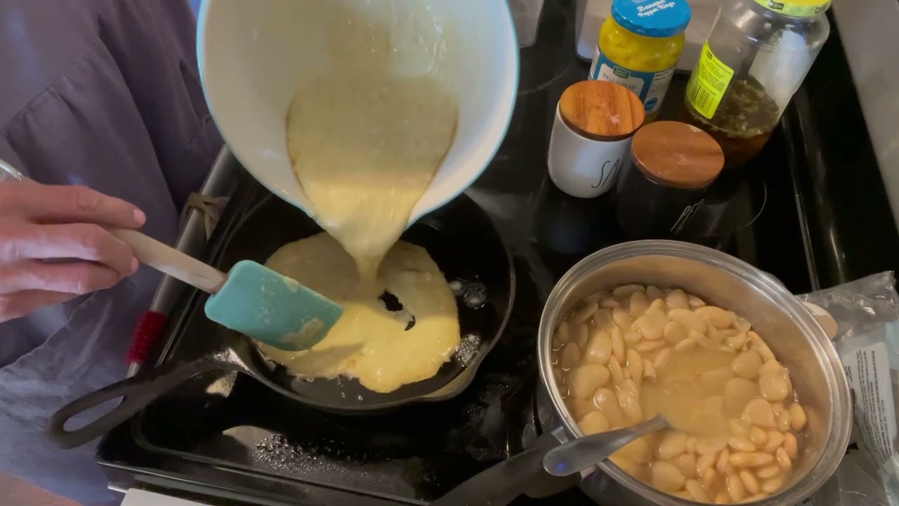 Lima Bean (Or Any Kind Of Bean) Cornbread Cake. Southern Comfort Food ...
