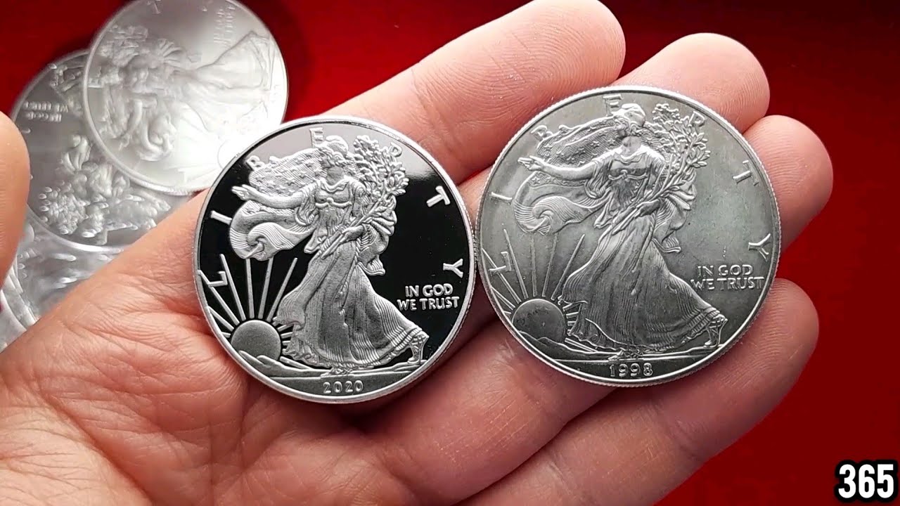 How to identify a FAKE American Silver Eagle (ASE) - YouTube
