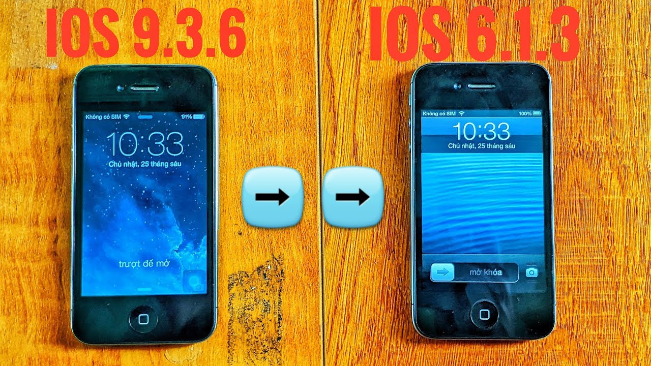 Hướng dẫn chi tiết đầy đủ nhất các bước hạ ios 9.3.6 xuống 6.1.3 cho ...