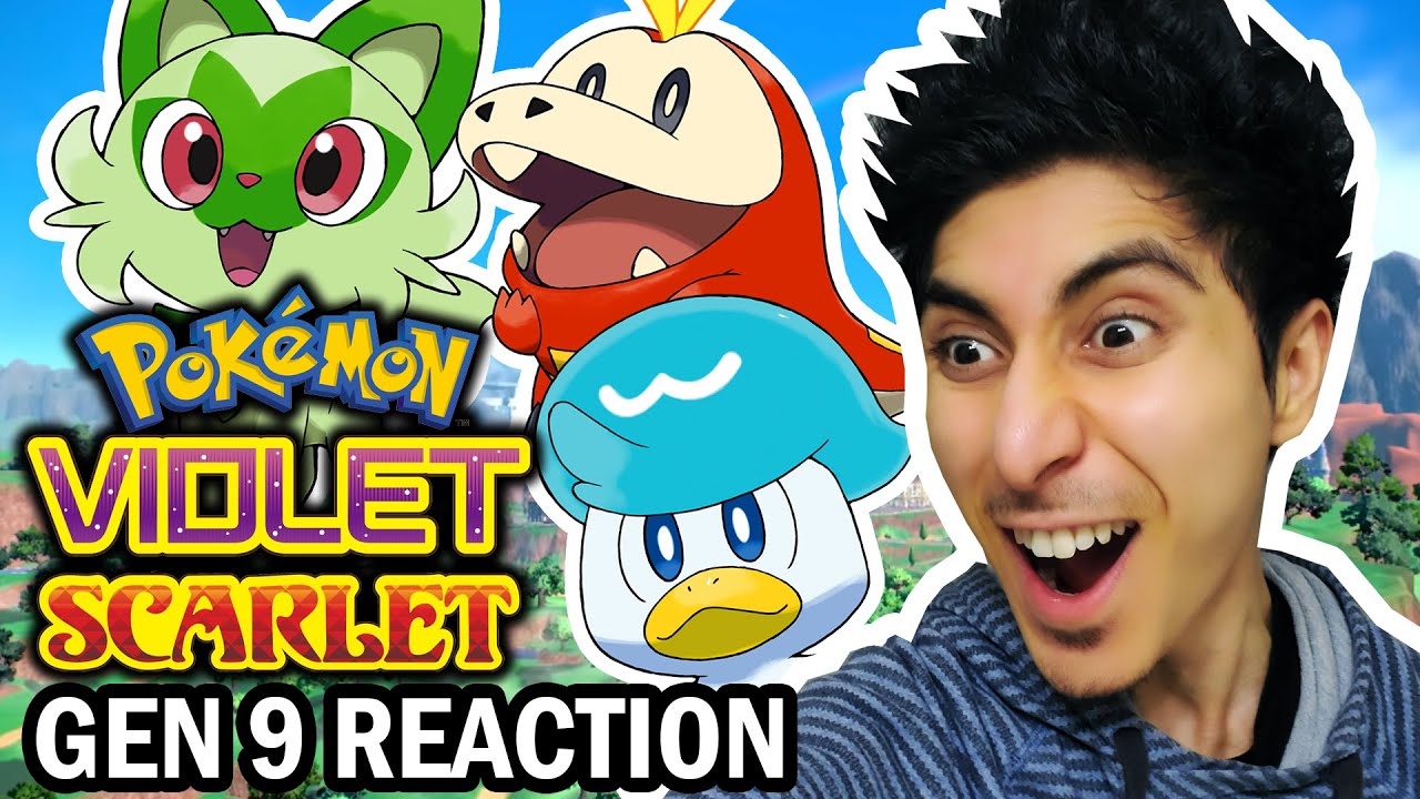 NEW POKEMON GEN 9 REVEAL! - Pokemon Scarlet & Violet Trailer Gameplay ...