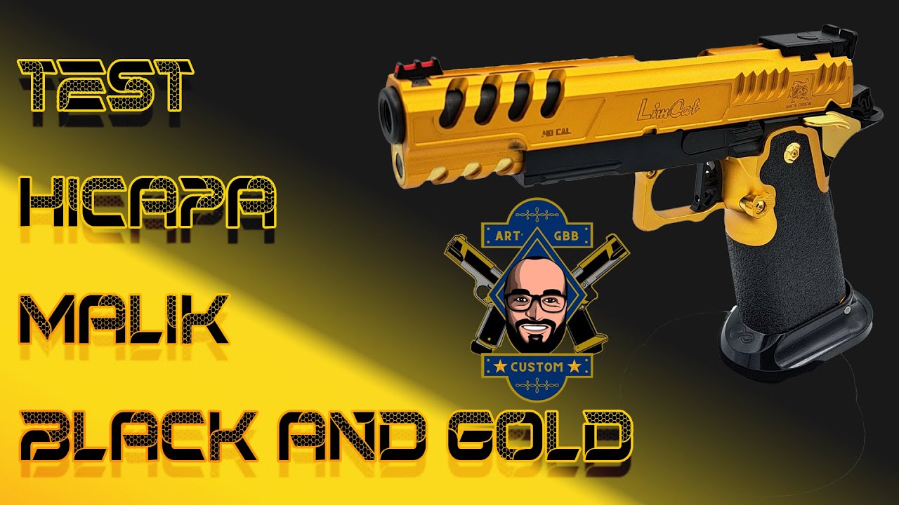 TEST HI CAPA FULL CUSTOM GOLD/NOIR BELIK - YouTube