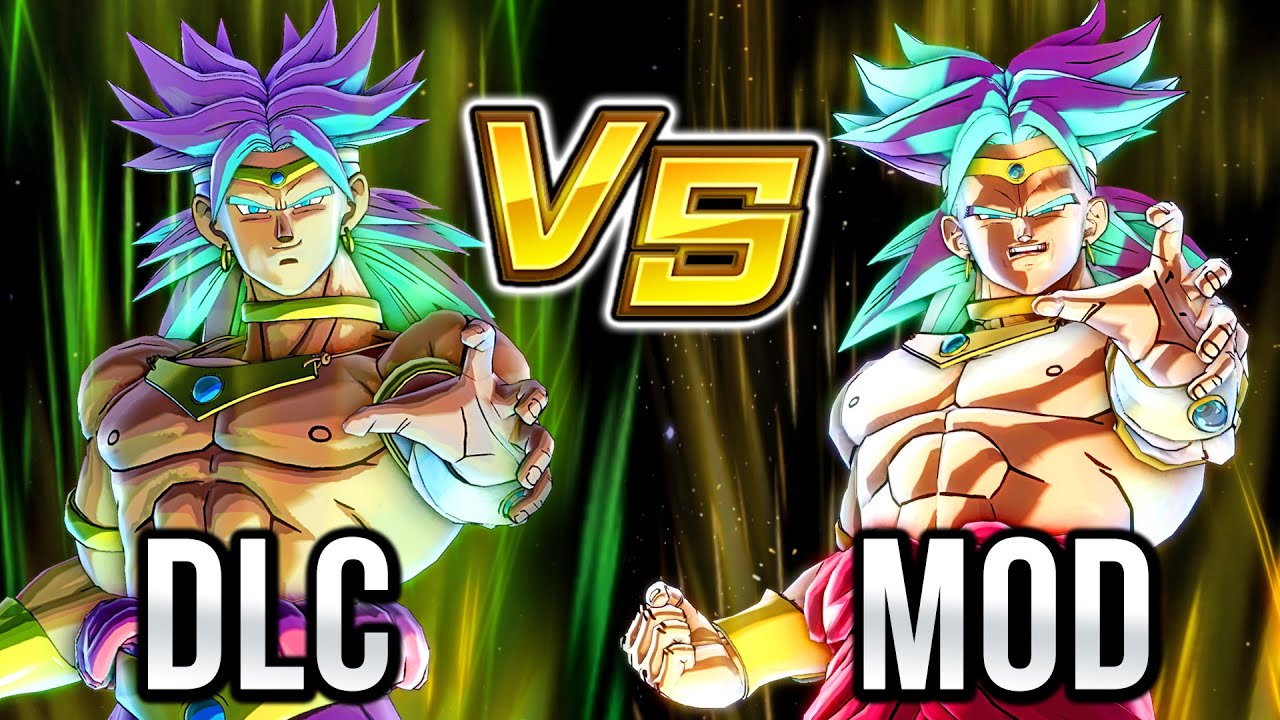 Transforming Broly DLC vs MOD Comparison - Which is BETTER? - Dragon ...