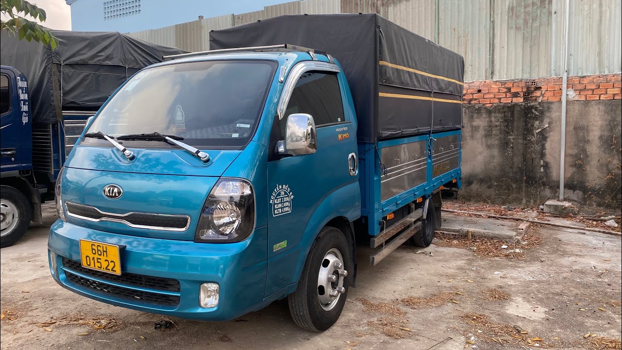 KIA K250 đời 2021 tải 2.4 tấn thùng 5 bửng mở dài 3M5 giá 380 triệu xem ...