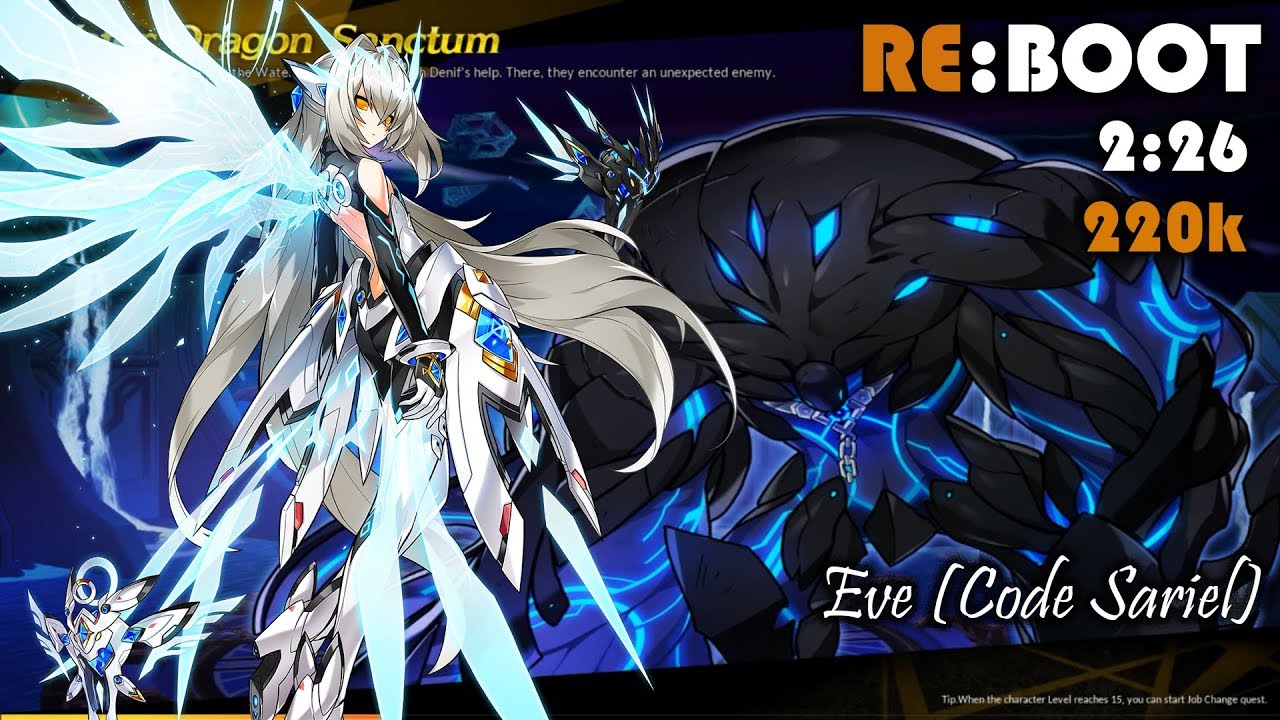 [Elsword] Code Sariel Reboot on Water Dragon Sanctum 11-2 - YouTube
