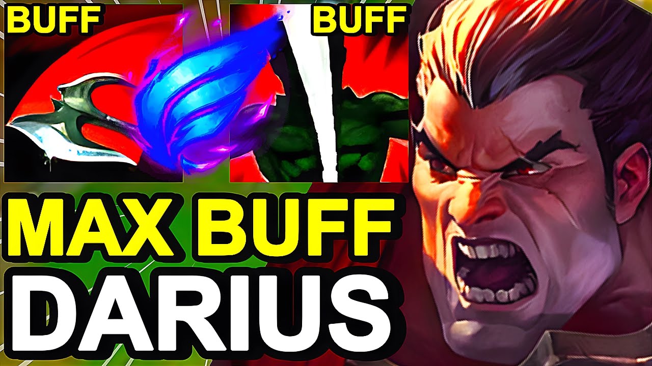 Wild Rift China Darius Top - RIOT INSANE BUFF - Phase Rush Darius Build ...