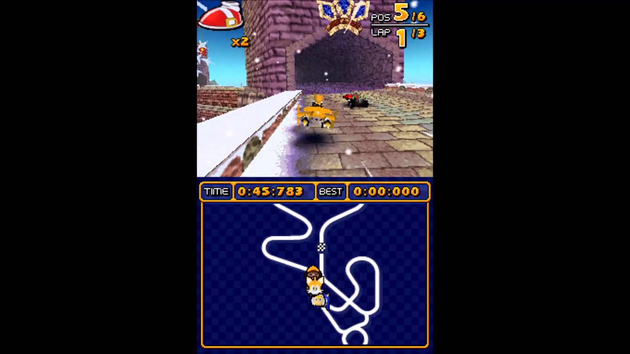 Sonic & SEGA All-Stars Racing (DS) - Part 3: Airplanes vs. Cars - YouTube